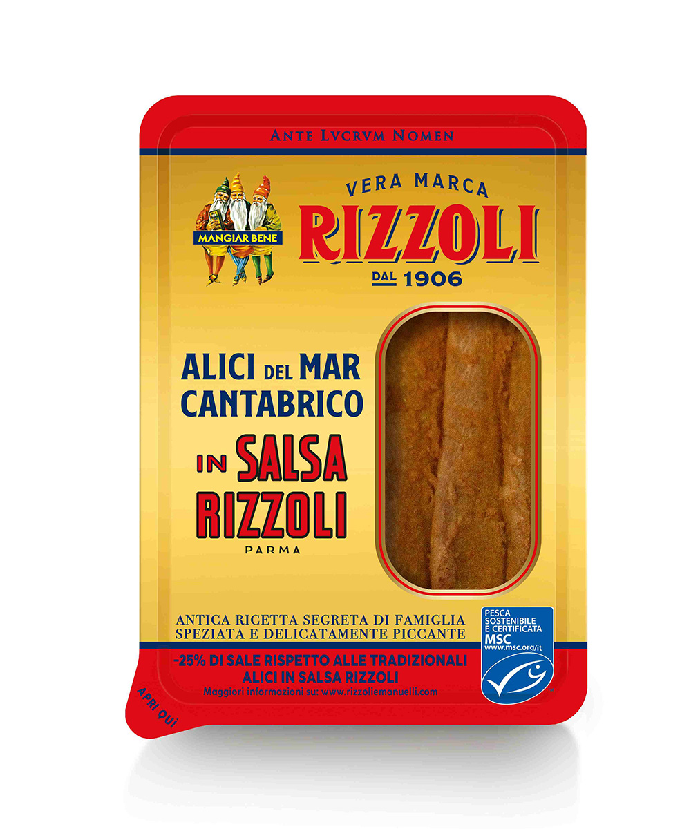 Rizzoli Emanuelli innova la sua gamma con le Alici in Salsa a banco ...